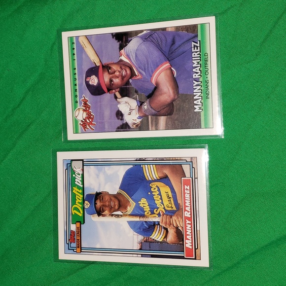 Topps | Toys | Manny Ramirez Rookie Cards Donruss 92 Topps 92 | Poshmark